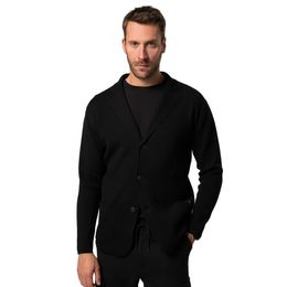 JP1880 Strickjacke in schwarz | Gr.: 4XL