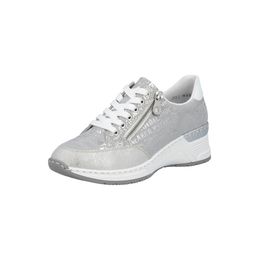 Rieker Sneaker Damen Gr&ouml;&szlig;e 37 beige / silber