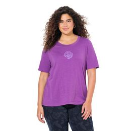 Ulla Popken Shirt in lila | Gr.: 50-52