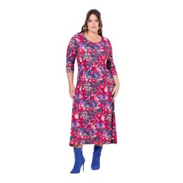 Ulla Popken Kleid in schwarz | Gr.: 62/64