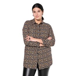 Studio Untold Bluse in schwarz | Gr.: 46-48