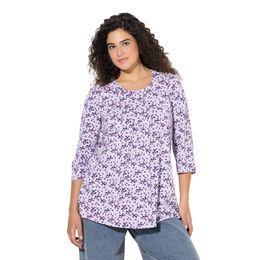 Ulla Popken Shirt in lavendel | Gr.: 62/64