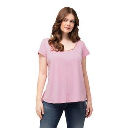 Ulla Popken Shirt in hellviolett | Gr.: 50-52