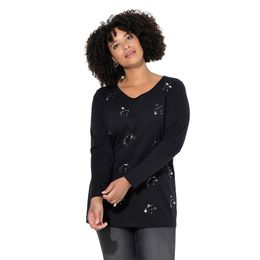 Angel of Style Langarmshirt in schwarz | Gr.: 60