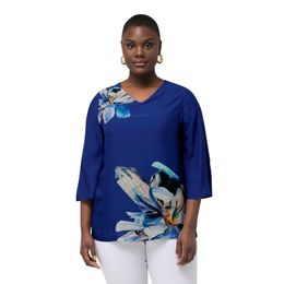 Ulla Popken Bluse in dunkles saphir | Gr.: 46-48