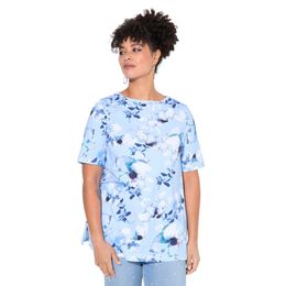 MIAMODA Shirt in quellenblau | Gr.: 48