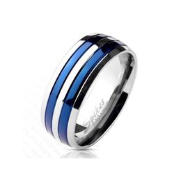 BUNGSA Ring in Blau | Gr.: 64