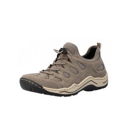 Rieker sportlicher Schn&uuml;rer in Beige | Gr.: 37