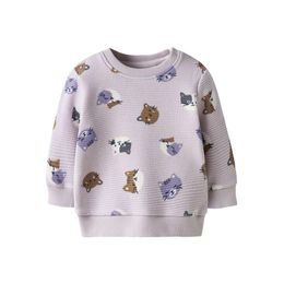name it Sweatshirt in Lilac Marble | Gr.: 86