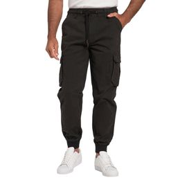 JP1880 Cargohose lang in schwarz | Gr.: 7XL