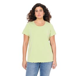 Ulla Popken Shirt in pistazie | Gr.: 50-52