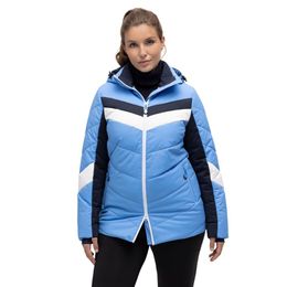 Ulla Popken Steppjacke in pastell petrol | Gr.: 42-44