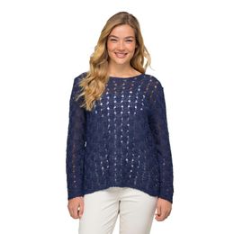 LAURAS&Oslash;N Pullover in mittelblau | Gr.: M