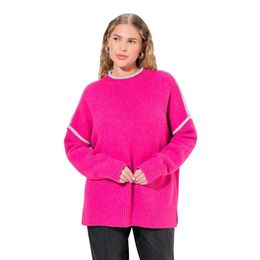 Ulla Popken Pullover in rot pink | Gr.: 42-44