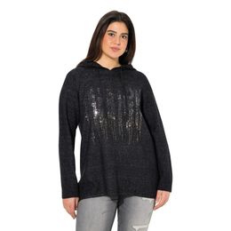 Ulla Popken Pullover in schwarz | Gr.: 50-52