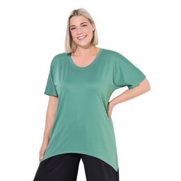 Ulla Popken Shirt in efeu gr&uuml;n | Gr.: 62/64