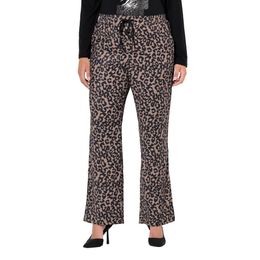 Ulla Popken Hosen in helles nougat | Gr.: 54-56