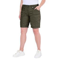 Ulla Popken Hosen in khaki | Gr.: 48 - Normalgr&ouml;&szlig;e