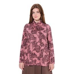 Ulla Popken Longshirt in altrosa | Gr.: 46-48