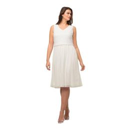 Ulla Popken Midikleid in offwhite | Gr.: 54-56