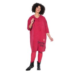 Angel of Style Kleid in samtrot | Gr.: 46-48