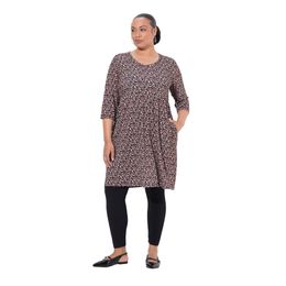 Ulla Popken Kleid in schwarz | Gr.: 46-48