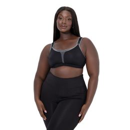 Ulla Popken Sport BH in betongrau | Gr.: 100B
