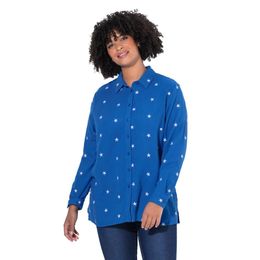 Angel of Style Hemdbluse in blau | Gr.: 48