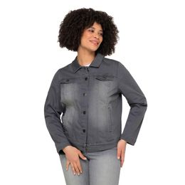 Angel of Style Jeansjacke in mittelgrau | Gr.: 50