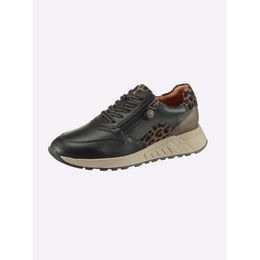 Heine Sneaker in schwarz-braun | Gr.: 40