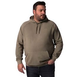 John F. Gee Sweatjacke in braun grau | Gr.: 6XL
