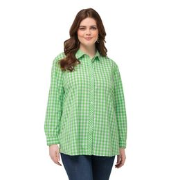 Ulla Popken Trachtenbluse in gras gr&uuml;n | Gr.: 42-44
