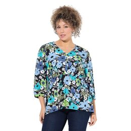 Ulla Popken Bluse in schwarz | Gr.: 58-60