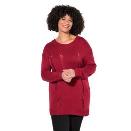 Angel of Style Pullover in samtrot | Gr.: 42-44