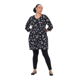 Ulla Popken Kleid in schwarz | Gr.: 50-52