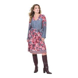 MIAMODA Kleid in bleigrau | Gr.: 48