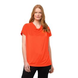 Ulla Popken Shirt in hellorange | Gr.: 42-44