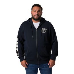 John F. Gee Sweatjacke in navy blau | Gr.: XXL
