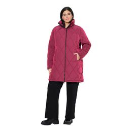 Ulla Popken Mantel in karminrot | Gr.: 50-52