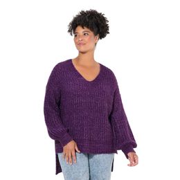 Janet & Joyce Janet & Joyce Pullover in violett | Gr.: 46-48