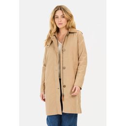 Camel Active Trenchcoat aus gewachster Baumwolle in Caramell | Gr.: 36