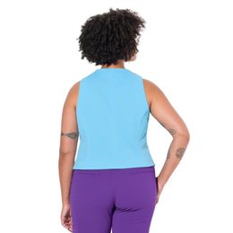 Angel of Style Weste in mineralblau | Gr.: 52