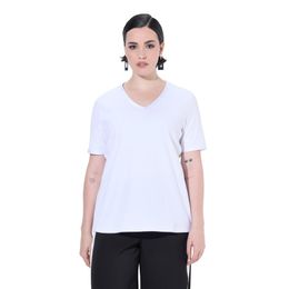 Ulla Popken Shirt in schneewei&szlig; | Gr.: 42-44