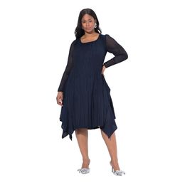 Ulla Popken Midikleid in dunkles marine | Gr.: 50-52