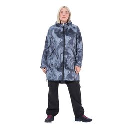 Ulla Popken Mantel in schwarz | Gr.: 42-44