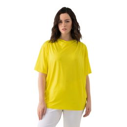 Ulla Popken Shirt in zitrone | Gr.: 54-56