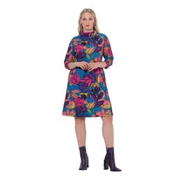 Ulla Popken Jerseykleid in petrolblau | Gr.: 50-52