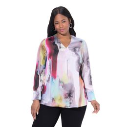 Ulla Popken Bluse in schwarz | Gr.: 50-52
