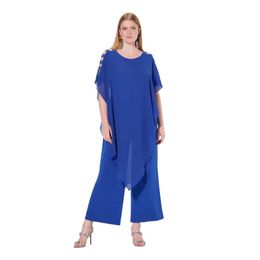 Ulla Popken Schlupfhose in dunkles saphir | Gr.: 50-52
