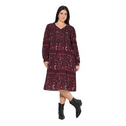 Ulla Popken Kleid in pflaume | Gr.: 58-60